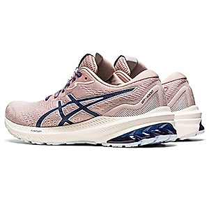 ASICS Women's GT-1000 11 Running Shoes, 9.5, Mineral Beige/Fawn