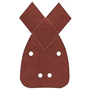 Bosch 5x C430 Sanding Sheets (for Wood and Paint, 93x135 mm, Grit 120, 4 Holes, Professional Accessories for Multi Sanders from Most Brands)