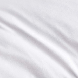 puredown® Goose Feather Down Pillow Gusseted Bed Pillows for Sleeping 100% Cotton Shell Set of 2 Standard Size