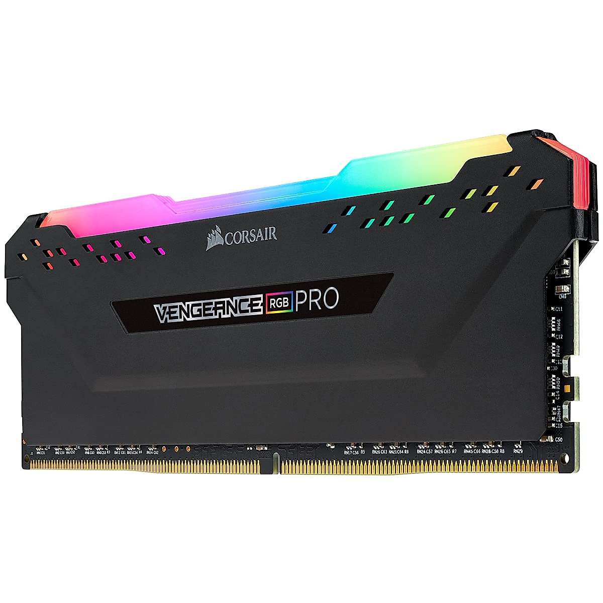 Corsair Vengeance RGB Pro 8GB (1x8GB) DDR4 3200 (PC4-25600) C16 Optimized for AMD Ryzen – Black