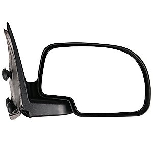 SCITOO Passenger Right Door Mirror for 1999-2006 for Chevy Silverado Suburban Tahoe for GMC Sierra Yukon Manual Adjusted Folding Side Mirror (1999-2000 New Body Style 2007 Classic)