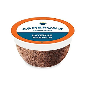 Cameron's Coffee Single Serve Pods, Intense French, 12 Count (Pack of 1)