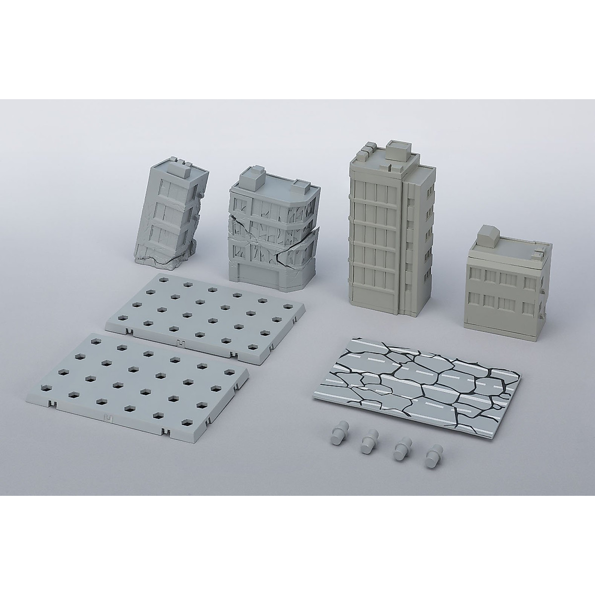 Bandai Hobby Tamashii Option Act Building Damaged Version Action Figure