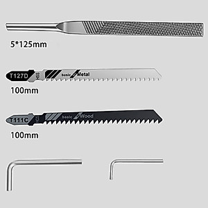iDili AC 100-240V Electric Reciprocating File Metal Grinding Tool Rubbing Iron Wrong Knife Machine Poking Knife Steel File Woodworking Cutter