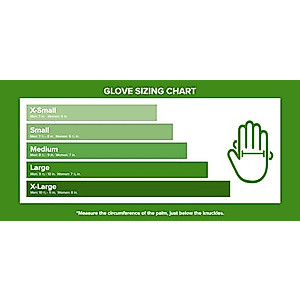 Powdered Disposable Latex Gloves for Foodservice Comfortable Pack of 100