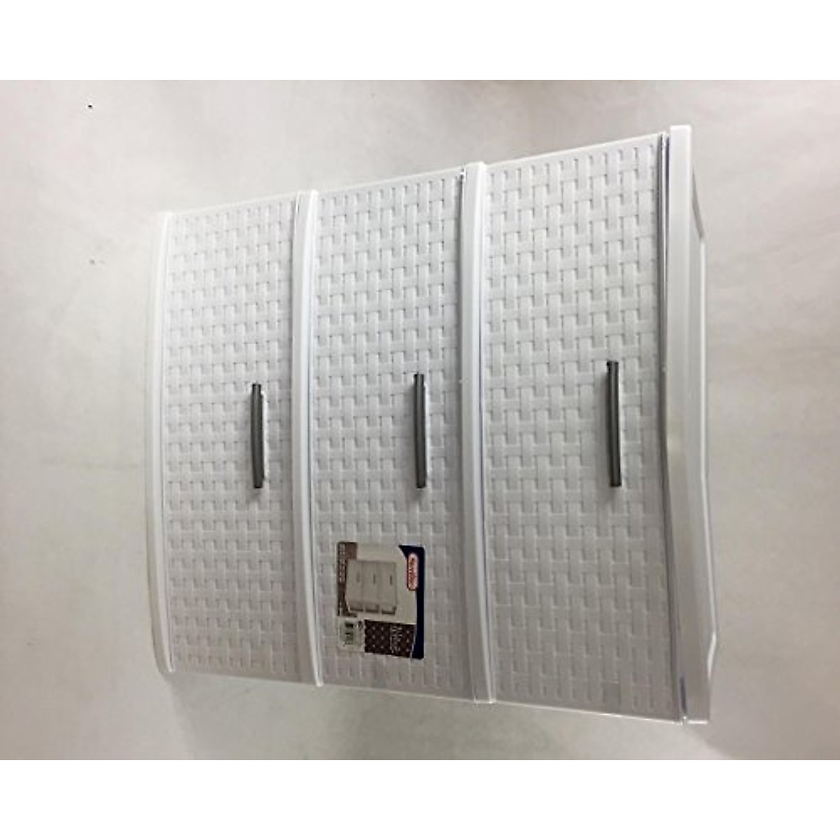 Sterilite 3-Drawer Wide Weave Tower, White (1) (1)