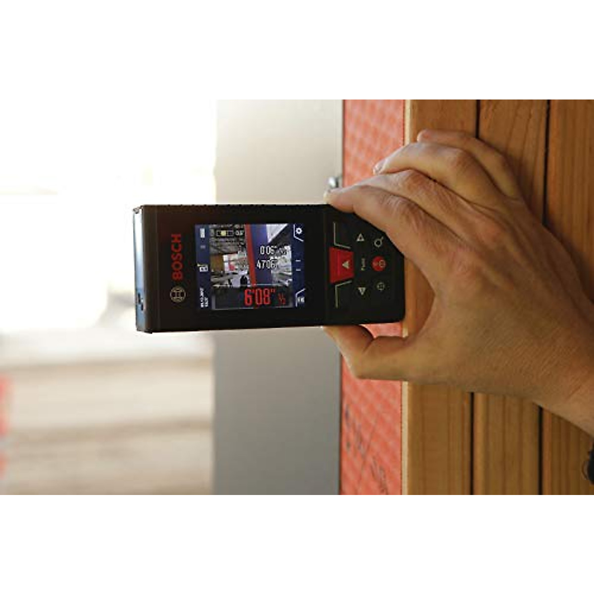 BOSCH GLM400CL Blaze Outdoor 400ft Bluetooth Connected Laser Measure with Camera & Lithium-Ion Battery