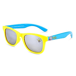 Nickelodeon SpongeBob SquarePants Boys Sunglasses for Kids and Glasses Case Set Eyewear for Toddlers (OS, Yellow)