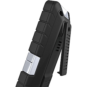 Panasonic Rugged Cordless Phone Handset Accessory Compatible with TGD8xx, TGE6xx and TGF9xx Series Cordless Phone Systems - KX-TGTA61B (Black)