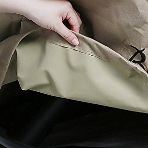 MASTER COOK Gas Grill Rain Cover, Heavy Duty Waterproof and Weather Resistant Oxford Fabric Cover L 57'' x W 19'' x H 41.3'