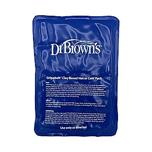 Dr. Brown’s Infant Gripebelt for Colic Relief, Heated Tummy Wrap, Baby Swaddling Belt for Gas Relief, Natural Relief for Upset Stomach in Babies and Toddlers, Panda, 0-3m