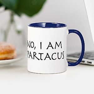 CafePress No, I Am Spartacus Mug Ceramic Coffee Mug, Tea Cup 11 oz