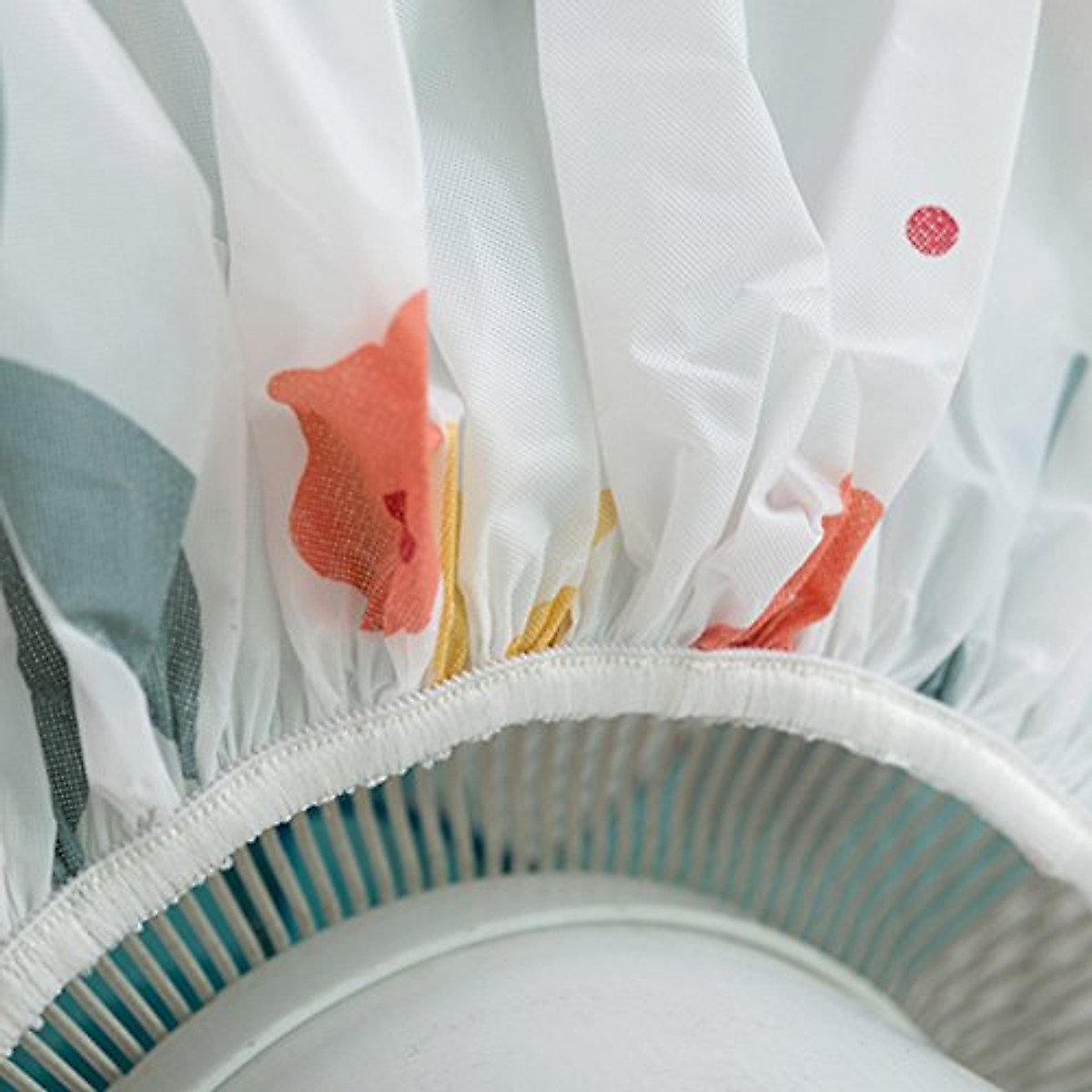 BESPORTBLE Washable Floor Fan Dust Cover Fan Protection Cover Reusable Accessories Supplies(Floral) Summer Fan