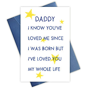 Funny Love Card for Dad, Father's Day Card, Fathers Day Card, Funny Card for Daddy, Birthday Card for Dad Daddy