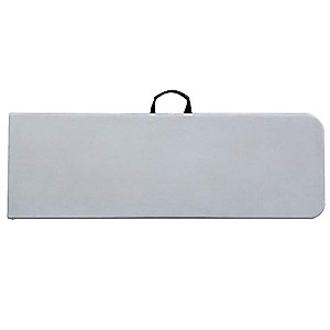 6' Plastic Portable Folding Bench,Picnic Bench,Outdoor Party Camping Dining Folding Bench,Multipurpose Bench Seat for Indoor Outdoor Use/Stores Easily Off-White