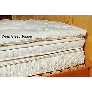 Holy Lamb Organics Wool Mattress Toppers - Ultimate (King Ultimate Topper)