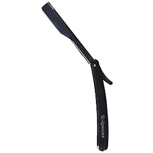 SCALPMASTER Barber Grooming Shaving Straight Razor With 5 Blades SR-SC1100