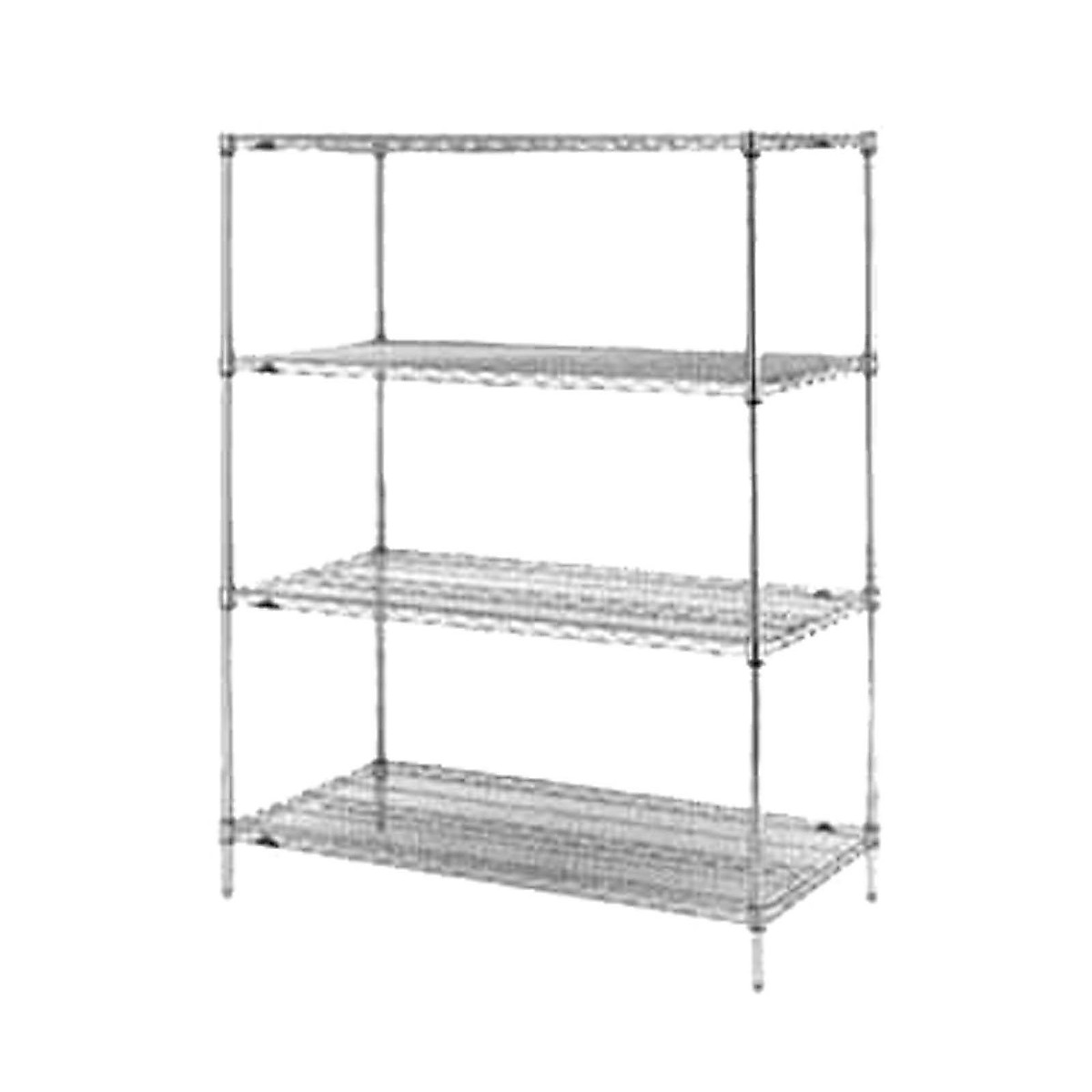 Super Erecta Metro 18 x 48 Chrome Wire Shelf