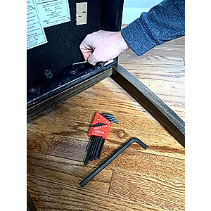 EKLIND 10213 Hex-L Key allen wrench - 13pc set SAE Inch Sizes .050-3/8 Long series