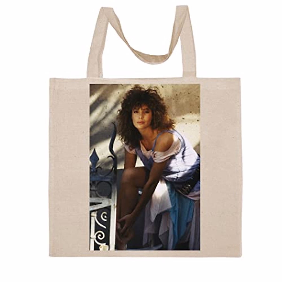 FC Carino Kelly Lebrock - A Nice Graphic Cotton Canvas Tote Bag FCA #FCAG678151