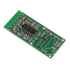 Aitrip 8pcs Microwave Radar Sensor RCWL-0516 Switch Module Human Board Induction Board Detector 5-7M Detection Distance 4-28V Compatible with Arduino Raspberry PI,Human Rat Cat Detector