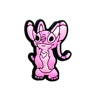 44 PCS Cartoon Charms for Girls Boys Kids Cartoon Croc Charms PVC Anime Pins Shoe Charms for Clog Sandals Bracelet Wristband Decoration Accessories Birthday Gift