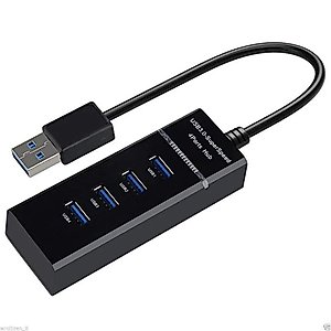 SHYPT 4 Port USB 3.0 Hub Computer USB Multi Interface Splitter USB Distributor One Drive Four Extend High Speed