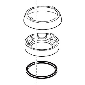 Delta RP52610SS Talbott Trim Ring, Base, Gasket Repair Kit, Stainless