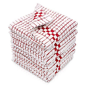 SIMPLI-MAGIC 79327 Kitchen Towels, Dish Towels, 16" x 27", 6 Pack
