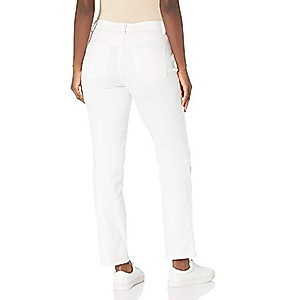 Gloria Vanderbilt Women's Amanda Classic High Rise Tapered Jean, Vintage White, 18 Regular