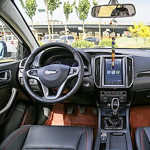 Tree of Life Handmade 7 Chakras Stones Healing Crystals Tree of Life Hanging Ornament for Home Decor