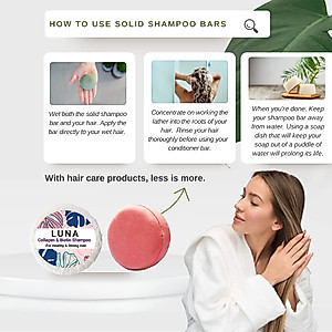 Luna Collagen & Biotin Shampoo And Conditioner Bar (Shampoo & Conditioner Set)