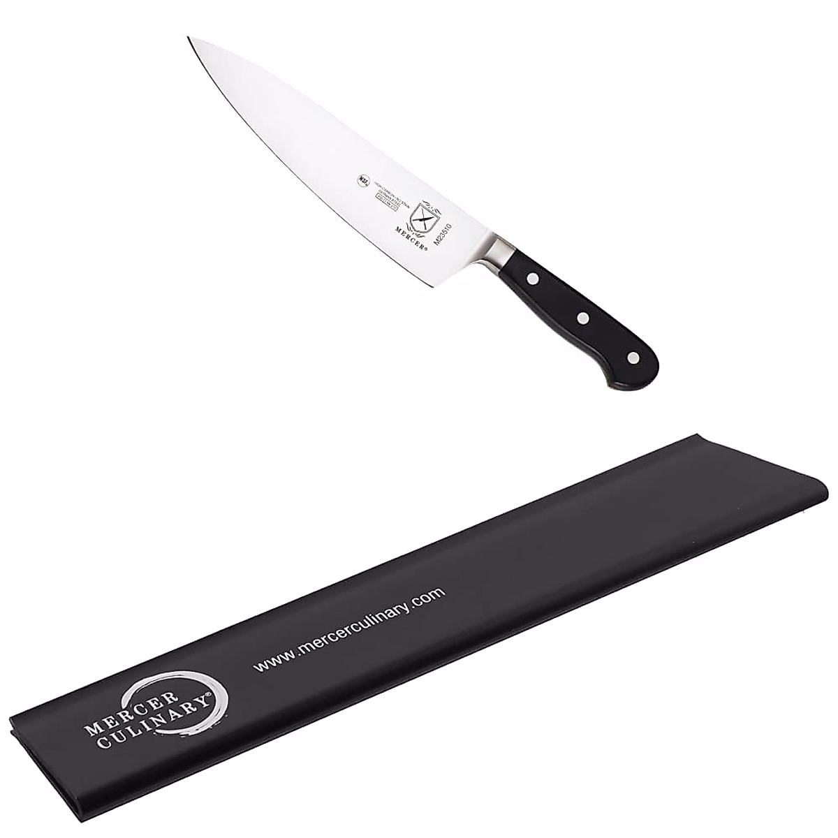 Mercer Culinary Renaissance 8-Inch Chef's Knife and Knife Guard