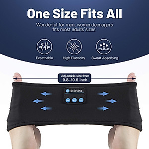 Lavince Sleep Headphones Headband, Sleeping Headphones Music Sleeping Headband Ultra-Soft Headband Headphones for Side Sleepers, Sleeping Gifts for Men Women Grandparents Colleague Friend