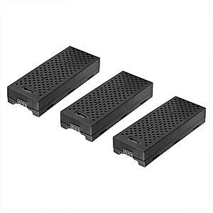 LIZHOUMIL 3.7v 400mah 20c RC Battery Compatible for Wltoys Xk K127 Rc Helicopter Spare Parts Remote Control Toy Accessories K127.0010 3