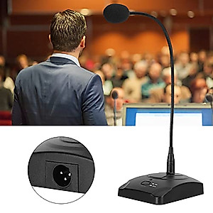 KUIDAMOS Conference Microphone, Plastic SF-38 Microphone for Rallies