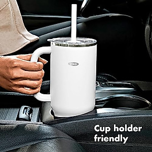 OXO Strive XL Tumbler with Handle – 32 oz. – Quartz