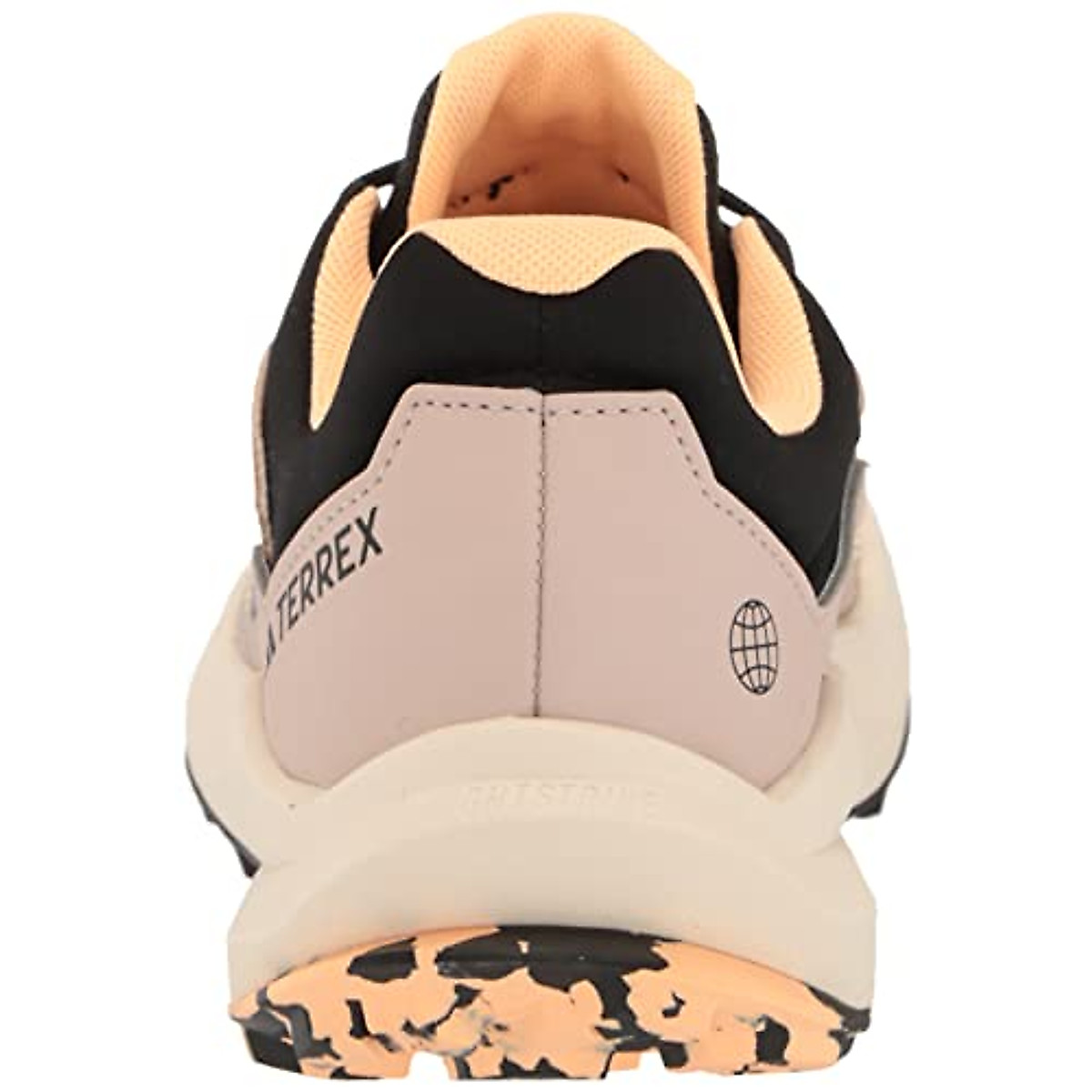 adidas Women's Terrex Trailrider Sneaker, Sand Strata/Silver Violet/Wonder White, 8