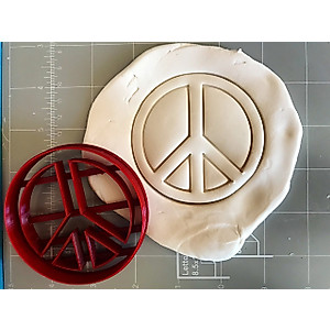 Peace Symbol Cookie Cutter (4 inches)