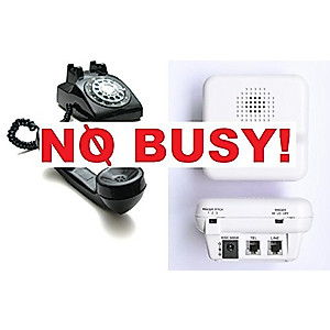 Assistive Technology Services No Busy Phone Line Adapter - Loud Ringer Flasher