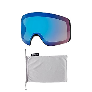 SMITH Optics 4D MAG Unisex Snow Winter Goggle - Black, ChromaPop Sun Black