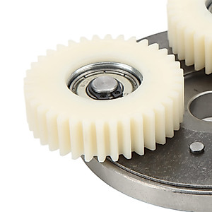Electric Bike Motor Gear Clutch Kit 36T, E Bike Motor Gear Clutch Solid Nylon Gears for Electric 500W-750W, Planetary Gears for Electric Motor Replacement