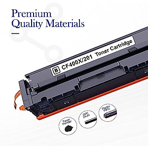 Valuetoner Compatible 201X Black Toner Cartridge Replacement for HP 201X 201A High Yield for HP Color LaserJet Pro MFP M277n M277dw M277c6 Pro M252n M252dw M274n, M252 M277 Series Printer (1 Black)