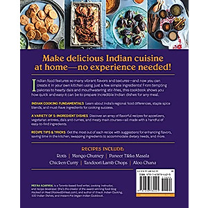 The Easy 5-Ingredient Indian Cookbook: 75 Classic Indian Recipes Made Simple