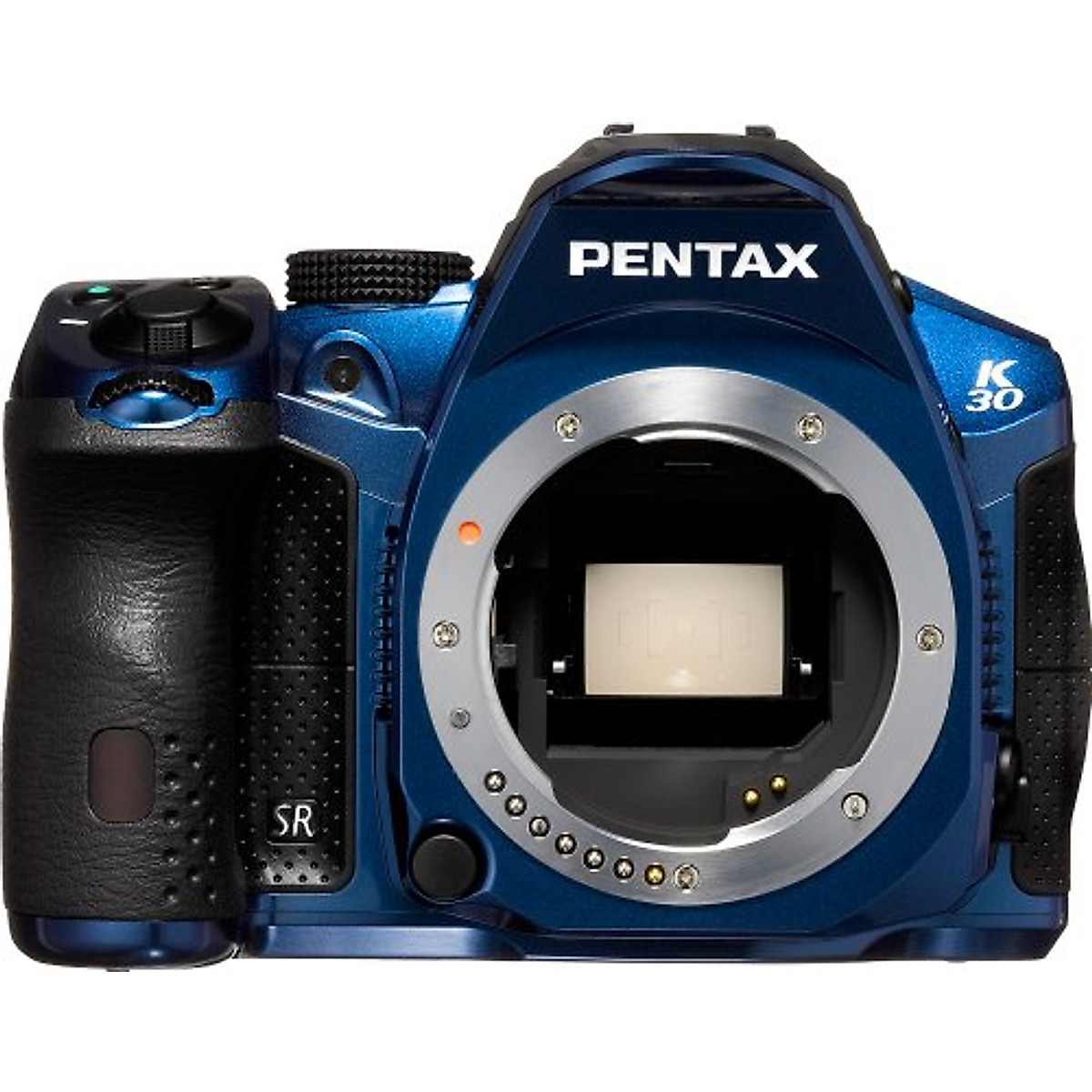 Pentax K-30 Weather-Sealed 16 MP CMOS Digital SLR with 18-55mm Lens (Blue)