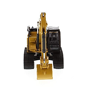 1:64 Scale Caterpillar 320F L Hydraulic Excavator - Construction Metal Series by Diecast Masters - 85690 - Play & Collect - with Functioning Boom - Made of Diecast Metal with Some Plastic Parts