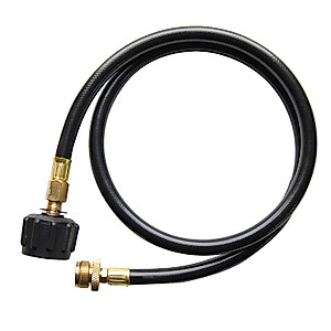 Cuisinart All Foods Roll-Away Gas Grill + LP Adapter Hose