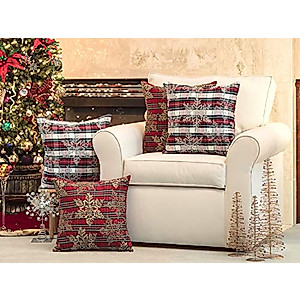 Pillow Perfect Stuart Red 18" Throw Pillow