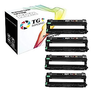 (4-Color Set) TG Imaging Compatible DR223CL Drum Unit Replacement for Brother DR223 HL-L3210CW HL-L3230CDW HL-L3270CDW MFC-L3710CW MFC-L3750CDW MFC-L3770CDW Printer (Use with TN223/227 Toner)