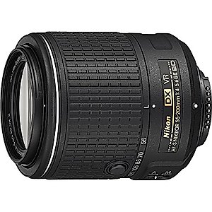 Nikon 55-200mm f/4-5.6G VR II DX AF-S ED Zoom-Nikkor Lens (Renewed)